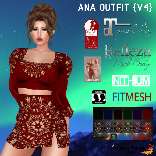 Second Life Marketplace - DEMO-Ana outfit {V4} "BOXED"